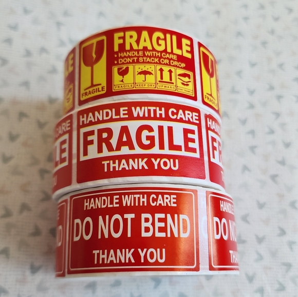 Office | Fragile Stickers Roll | Poshmark